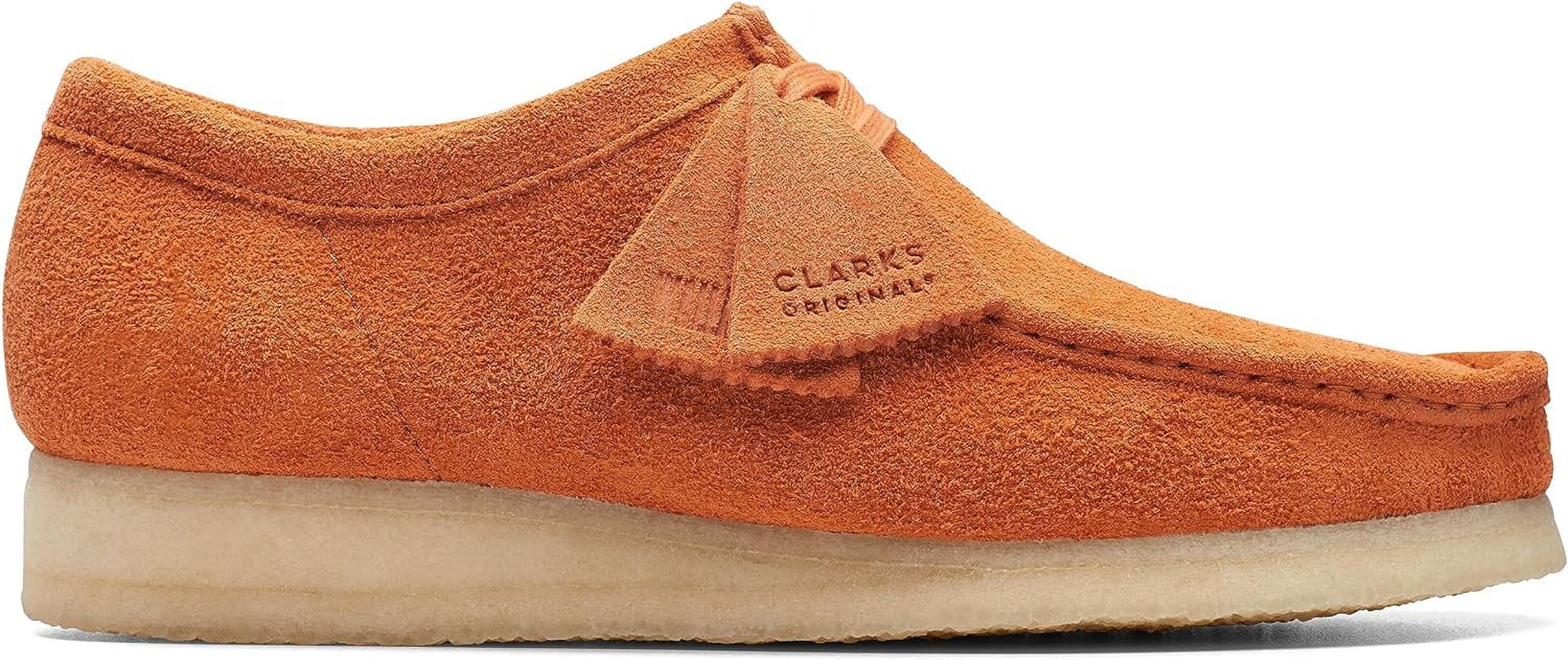 CLARKS ORIGINALS WALLABEE Shoes Burnt Oran - Walmart.com
