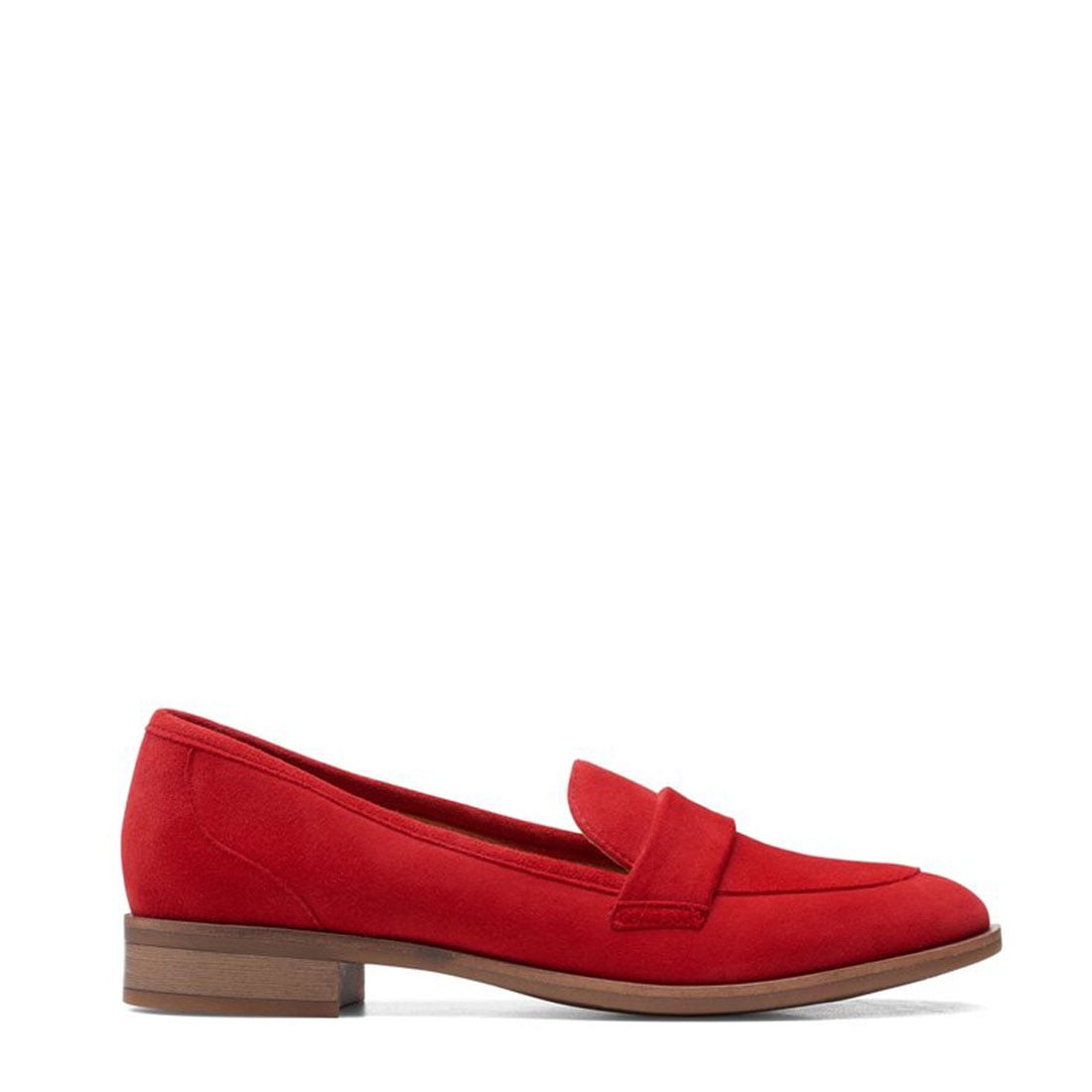 CLARKS Women Adult Women 11 26156765 Red Suede - Walmart.com