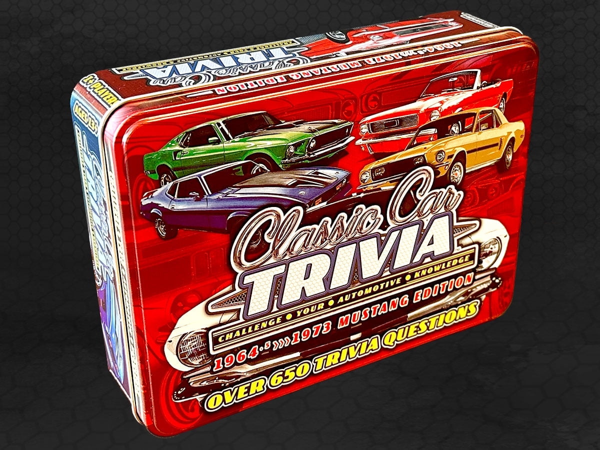 CLASSIC CAR TRIVIA: 1964.5-1973 Classic Mustang Edition | Mustang ...