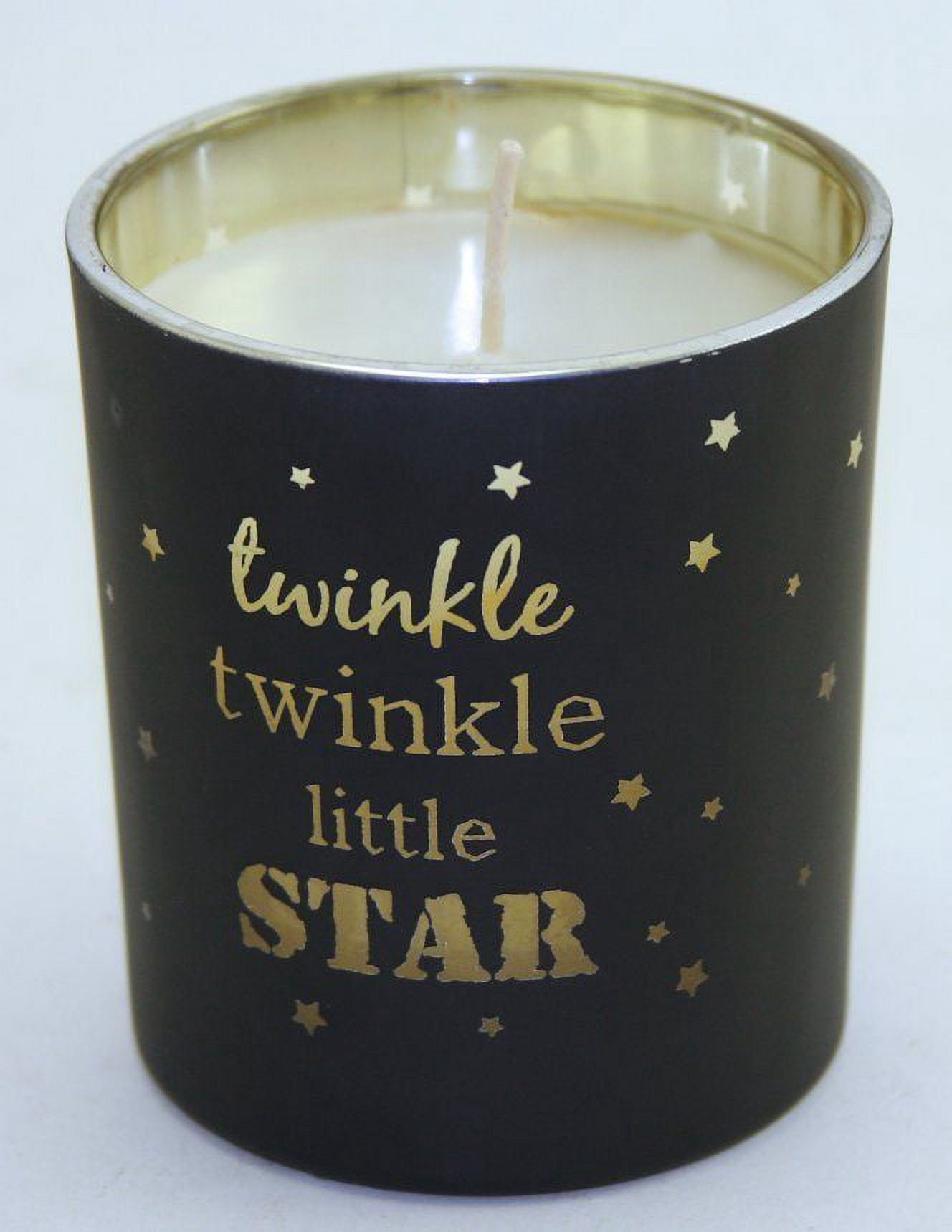 CLASSIC CHRISTMAS - BLACK TWINKLE LITTLE STAR Courtneys Candles 10 oz ...