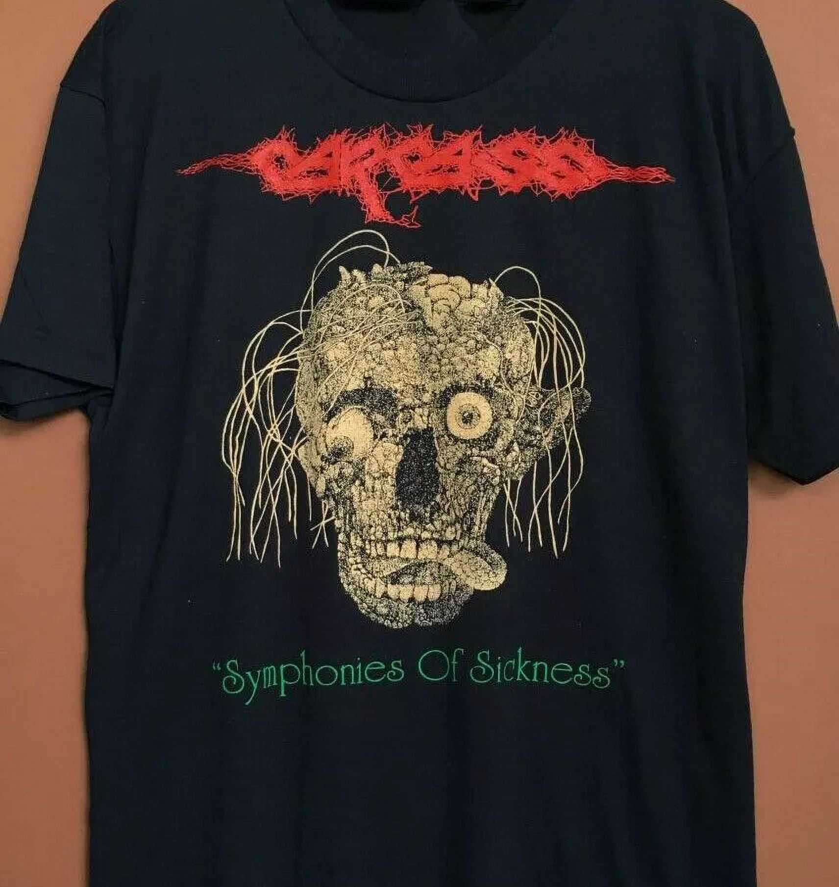 CLASSIC Carcass Symphonies of Sickness Gift For Fan Black All Size ...