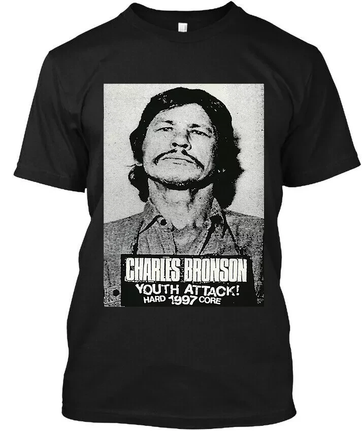 CLASSIC Charles Bronson Youth Attack American Actor T Shirt Full Size S ...