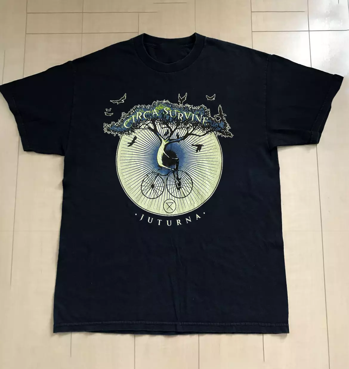 CLASSIC Circa Survive Band Juturna tour Black Tee Cotton Adult Shirt S ...