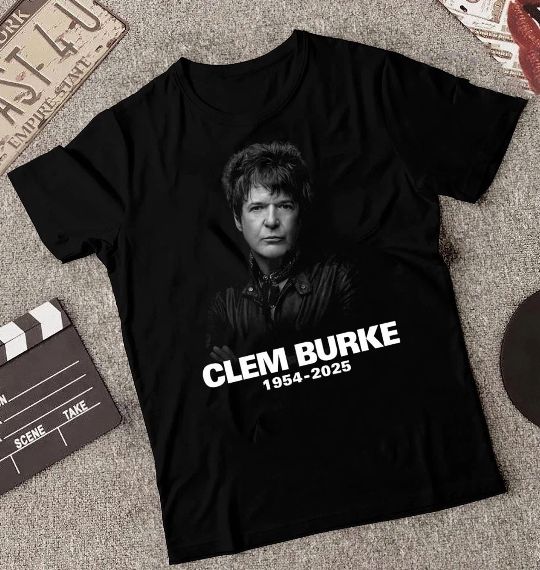 CLASSIC Clem Burke Black 1954-2025 Shirt Cotton All size For Fan HRN18 - Walmart.com