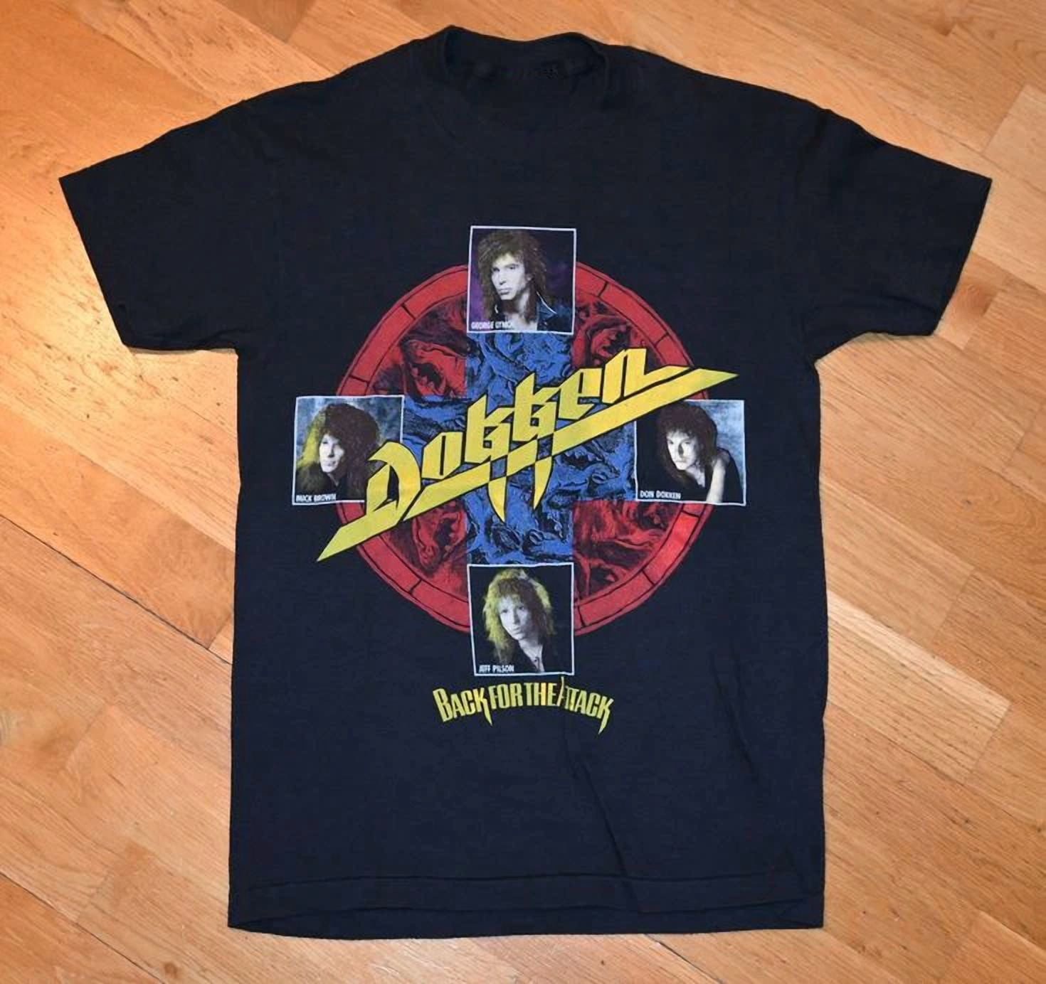 CLASSIC DOKKEN Band Concert TOUR Rock Shirt Unisex Adult Full Size ...
