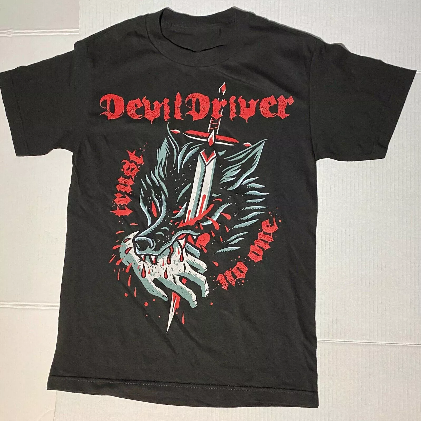 CLASSIC Devildriver - Trust No One Gift For Fan Black All Size S to 5Xl Shirt QQ1148 - Walmart.com