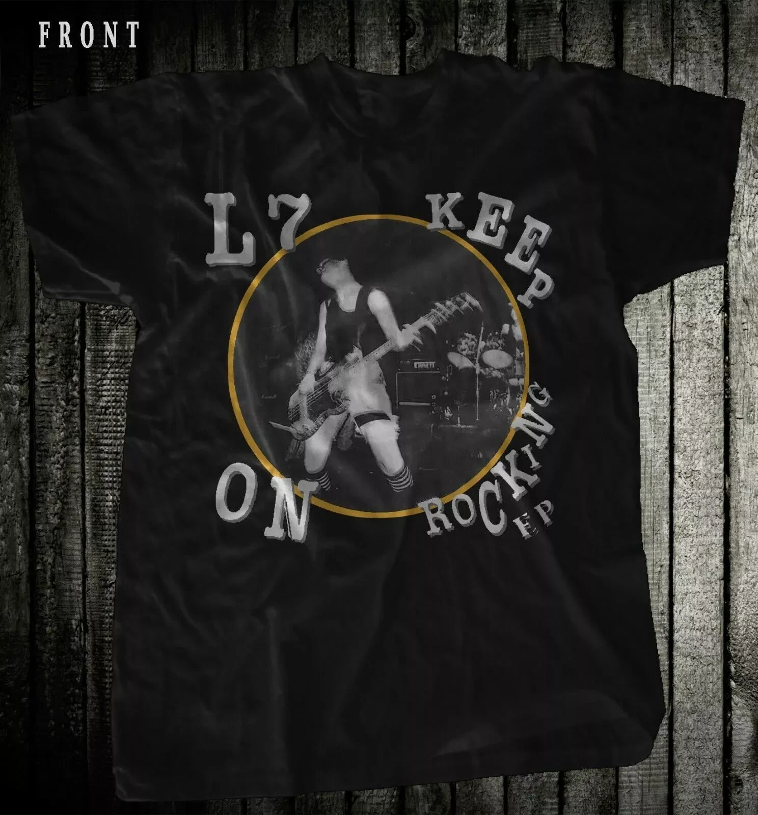 CLASSIC L7 Band Keep On Rocking EP T Shirt Full Size S-5XL - Walmart.com