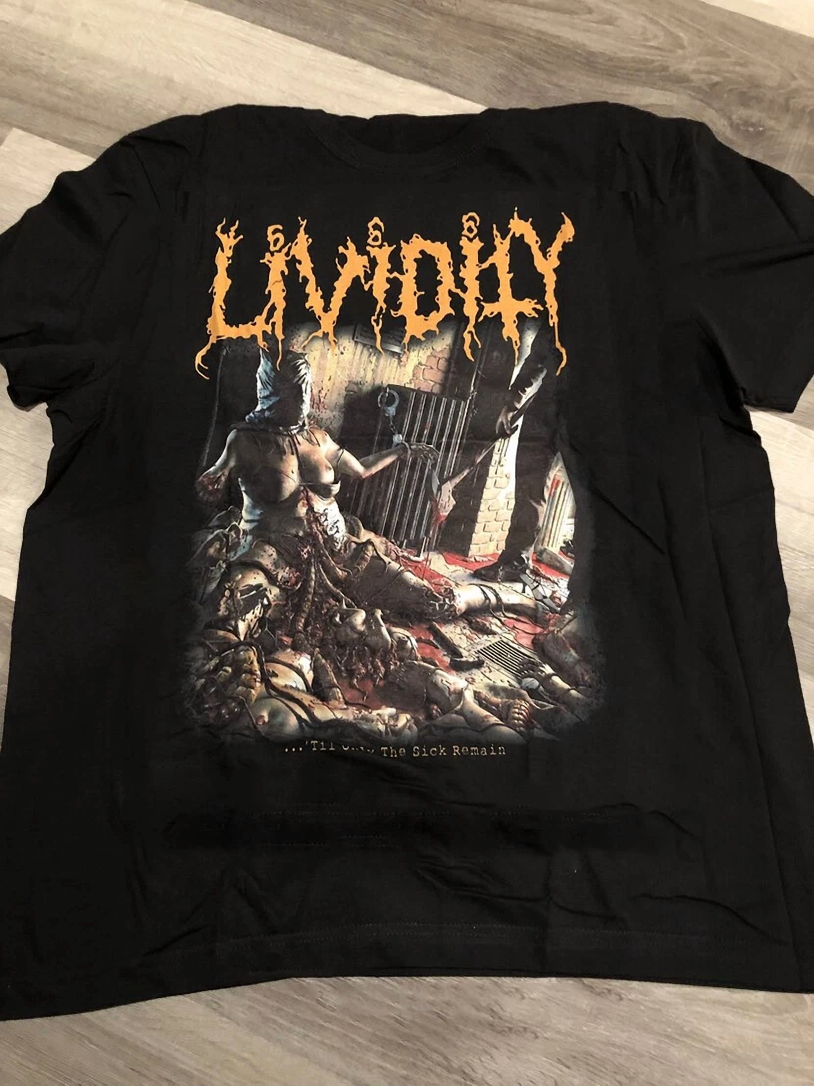 CLASSIC Lividity Band Til Only The Sick Remain Unisex T-Shirt All Size ...