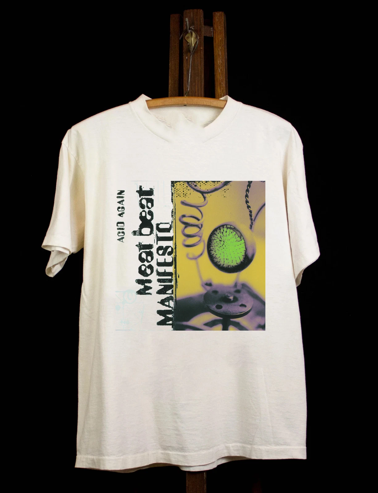 CLASSIC Meat Beat Manifesto Band Acid Again T Shirt Full Size S-5XL ...