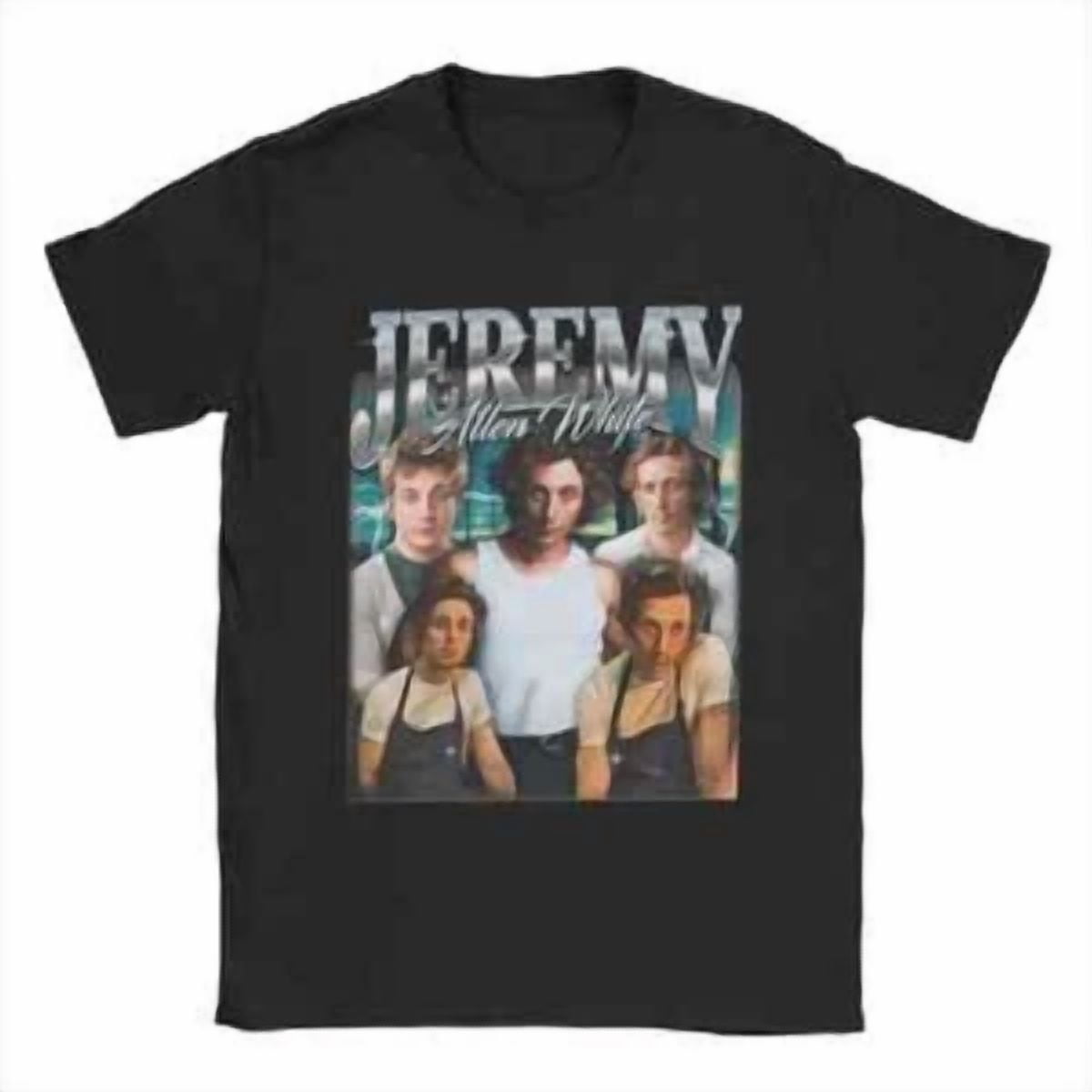 CLASSIC Men's T-Shirts Retro Jeremy Allen White The Bear Tv Show Cotton ...