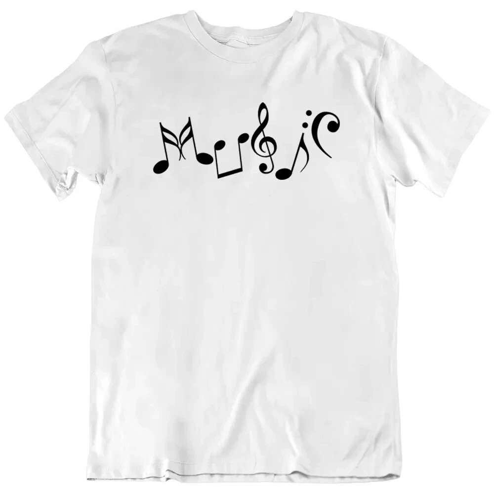 CLASSIC Music Note Symbol, Letters Records Band Instruments Love T ...