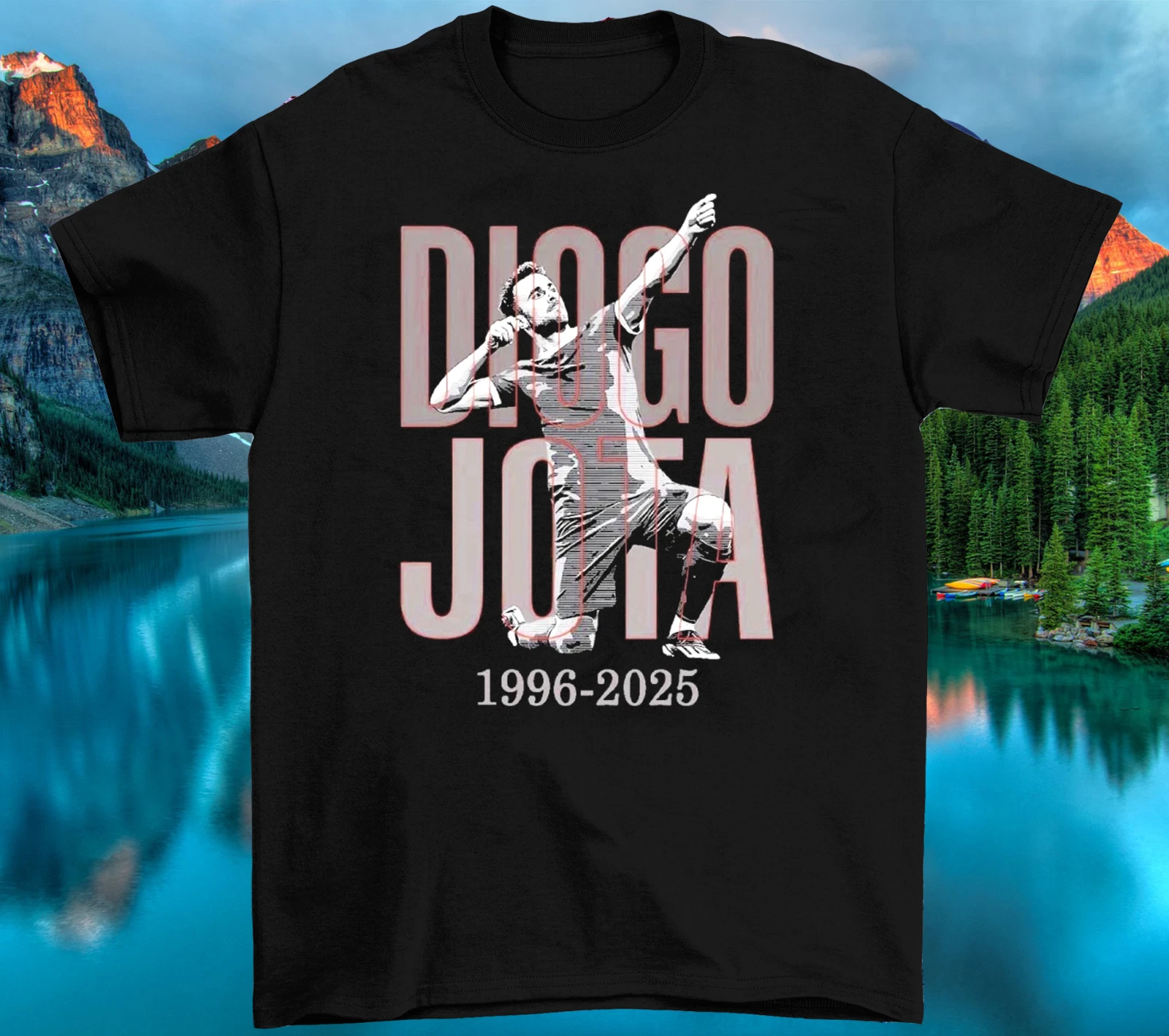 CLASSIC New RIP Diogo Jota 1996-2025 Memorial Heavy Cotton Black Shirt ...