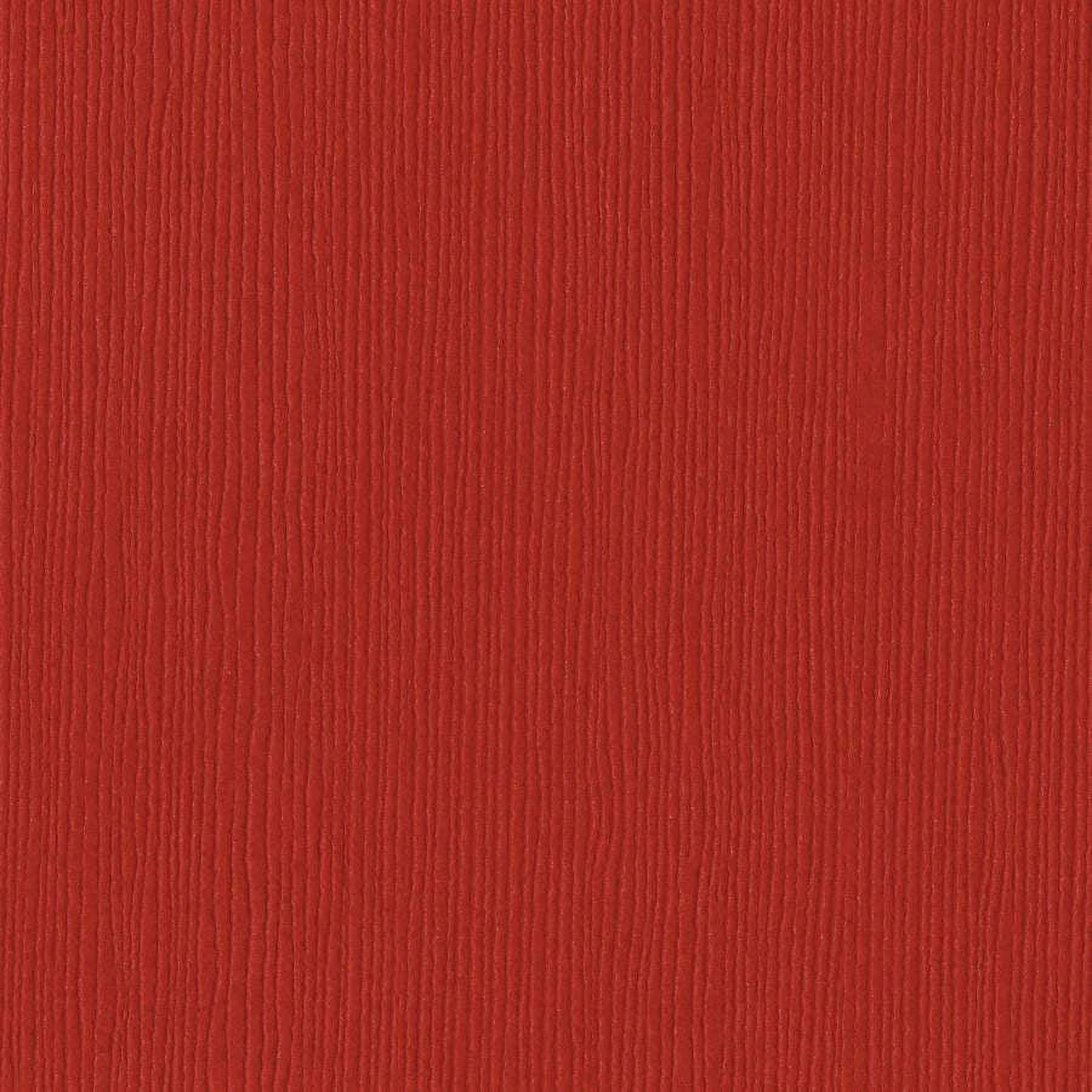 CLASSIC RED – 12x12 Cardstock from Bazzill Fourz Collection ...