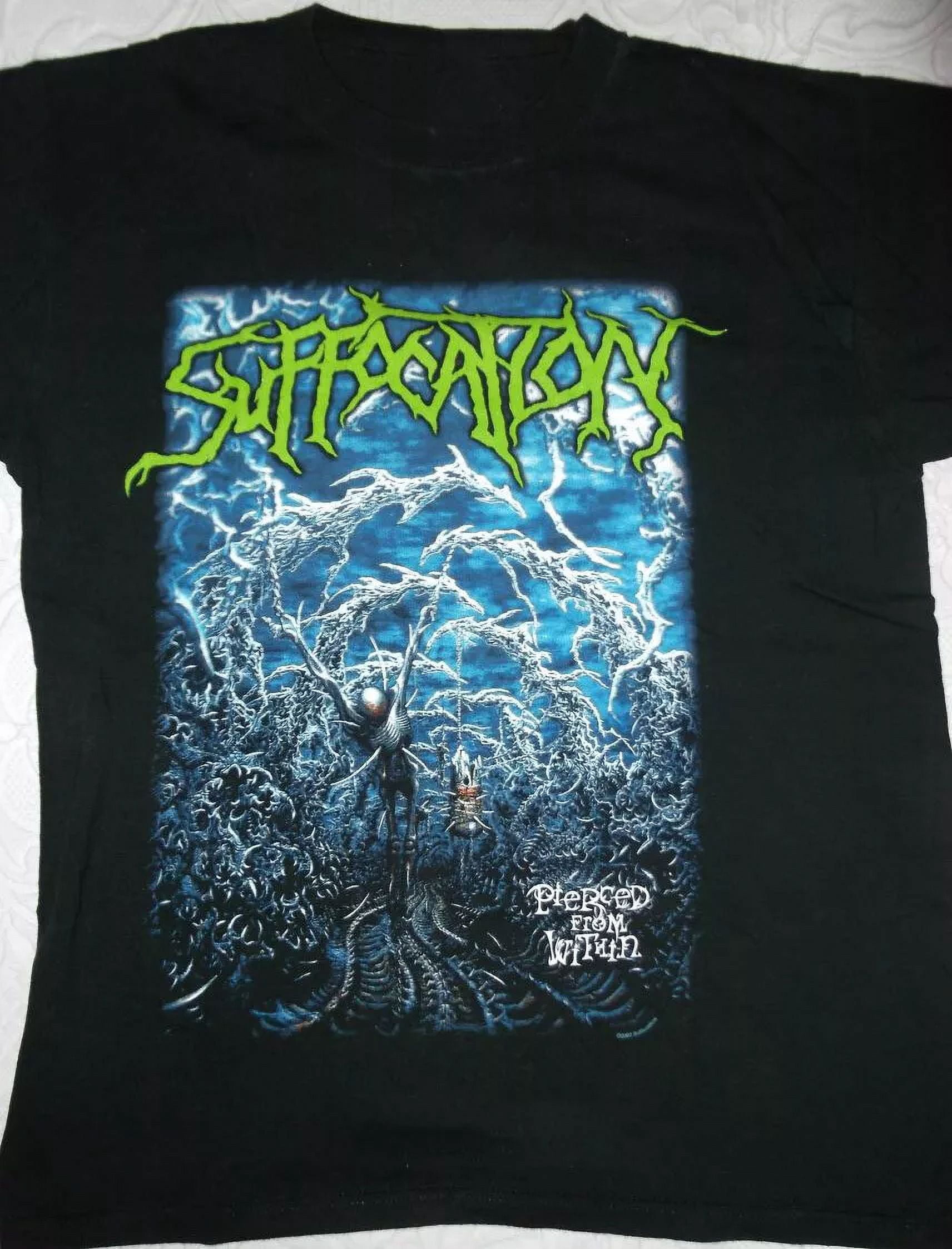 CLASSIC Rare Suffocation Pierced from Within Black Size S to 5XL T-Shirt AC1059 - Walmart.com