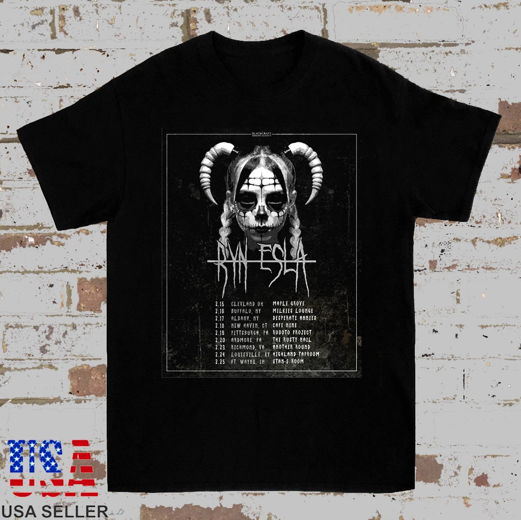 CLASSIC Ryn Esla American Tour 2025 T Shirt Full Size S-5XL - Walmart.com