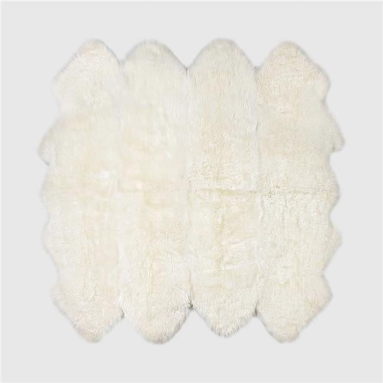CLASSIC SHEEPSKIN OCTO PELT RUG, NATURAL IVORY - Walmart.com