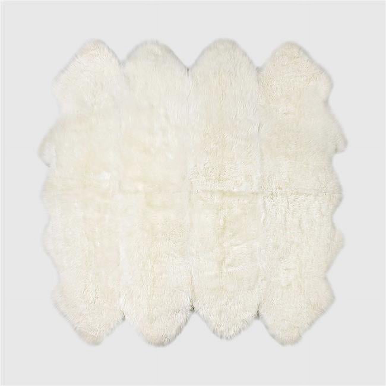 CLASSIC SHEEPSKIN OCTO PELT RUG, NATURAL IVORY - Walmart.com