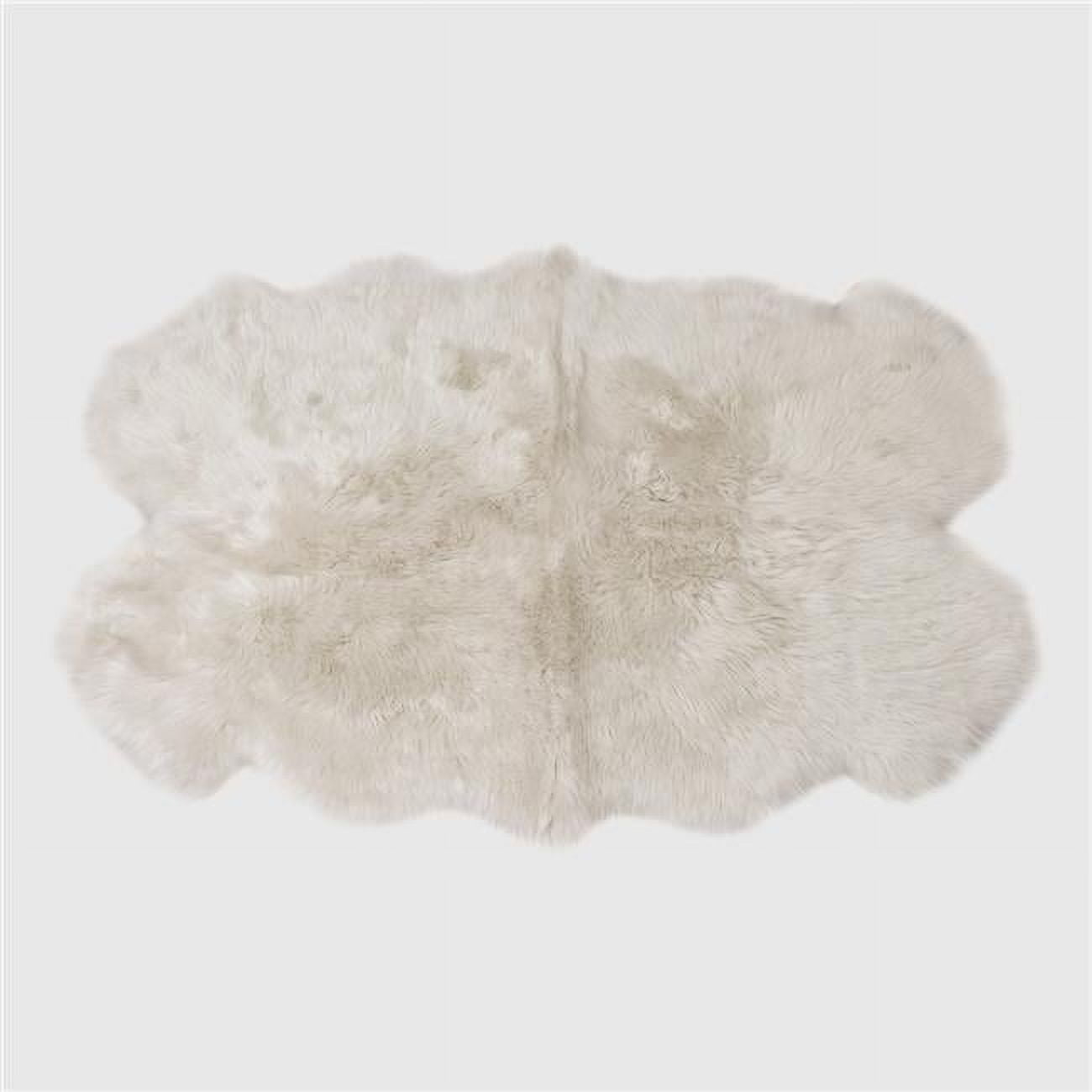 CLASSIC SHEEPSKIN QUARTO PELT RUG, BIRCH - Walmart.com