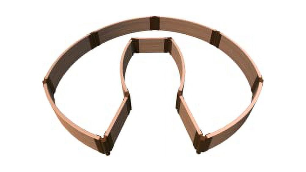 CLASSIC SIENNA 'WALK-IN CIRCLE CHICAGO KEYHOLE PATH' - 9' X 9' X 11 ...