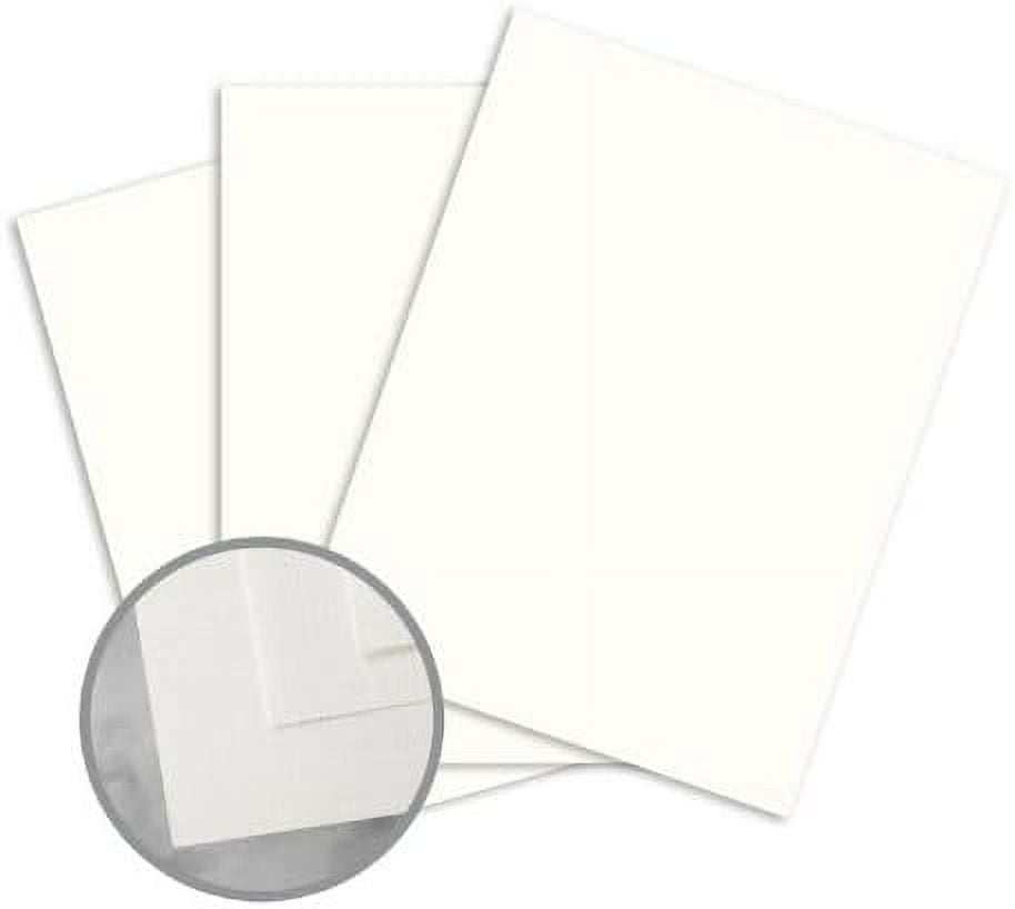 CLASSIC Linen Brilliant White Card Stock - 8 1/2 x 11 in 80 lb Cover ...