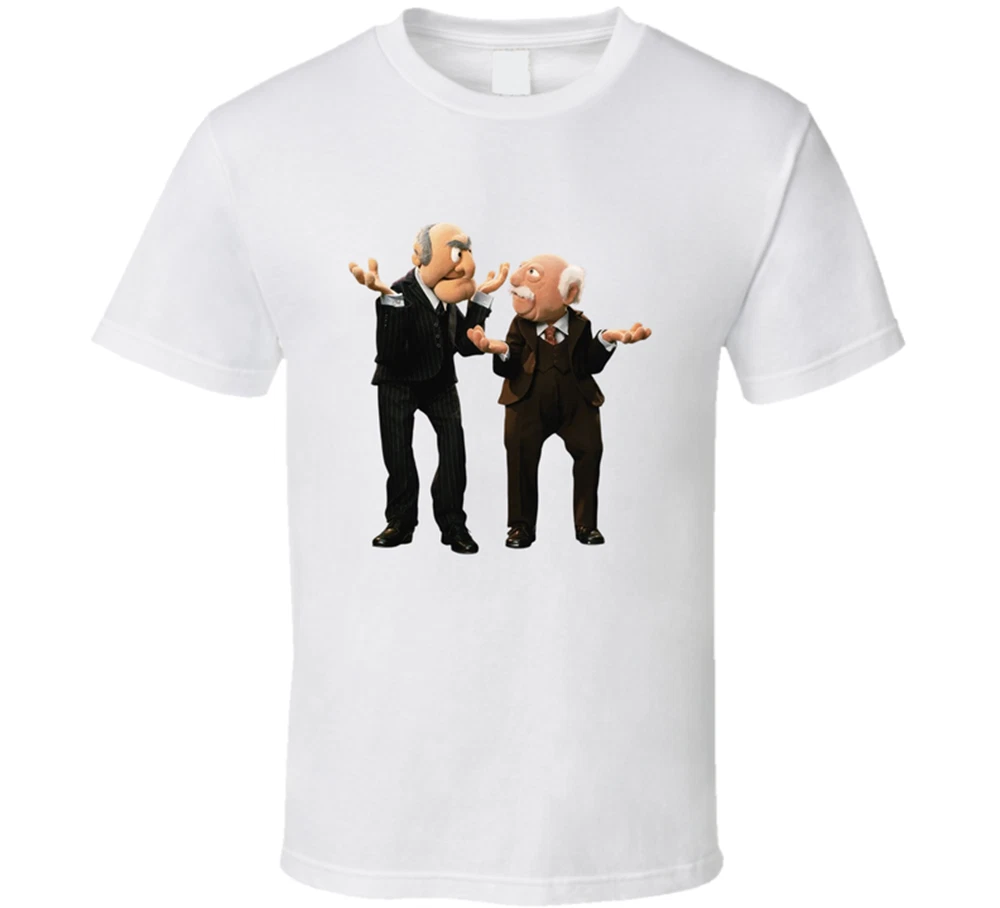 CLASSIC Statler And Waldorf Tee Muppets Puppets Cute Face TV Show Funny ...