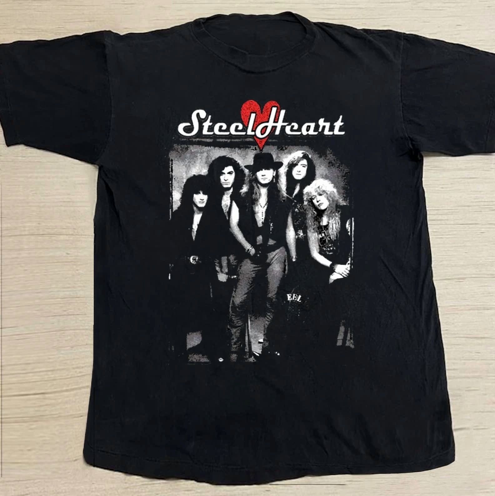 CLASSIC SteelHeart Band Rock Concert Unisex T-shirt All Size S To 5XL ...