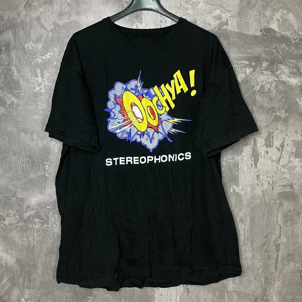 CLASSIC Stereophonics band tour concert black T-shirt Unisex All sizes ...