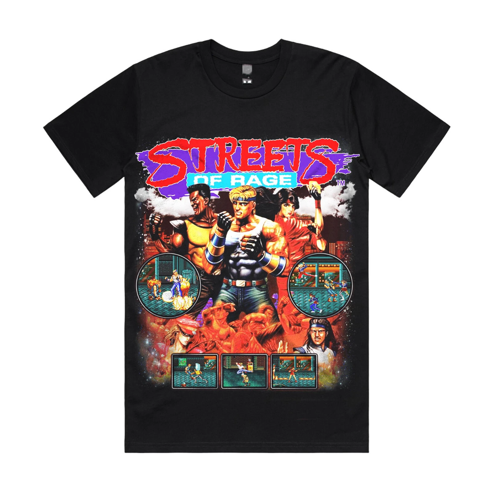 CLASSIC Streets of Rage T-Shirt - Walmart.com