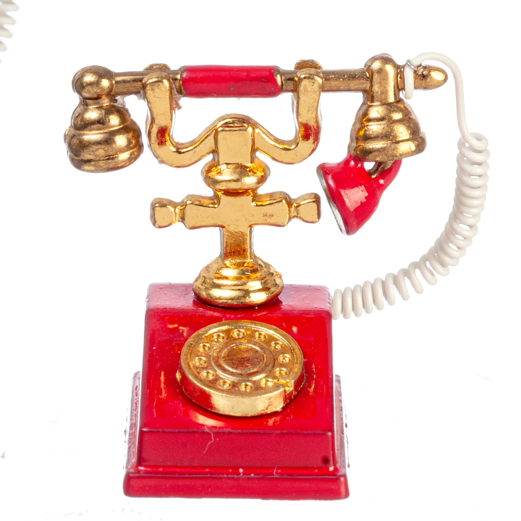 CLASSIC TELEPHONE/RED Miniature Scale - Walmart.com