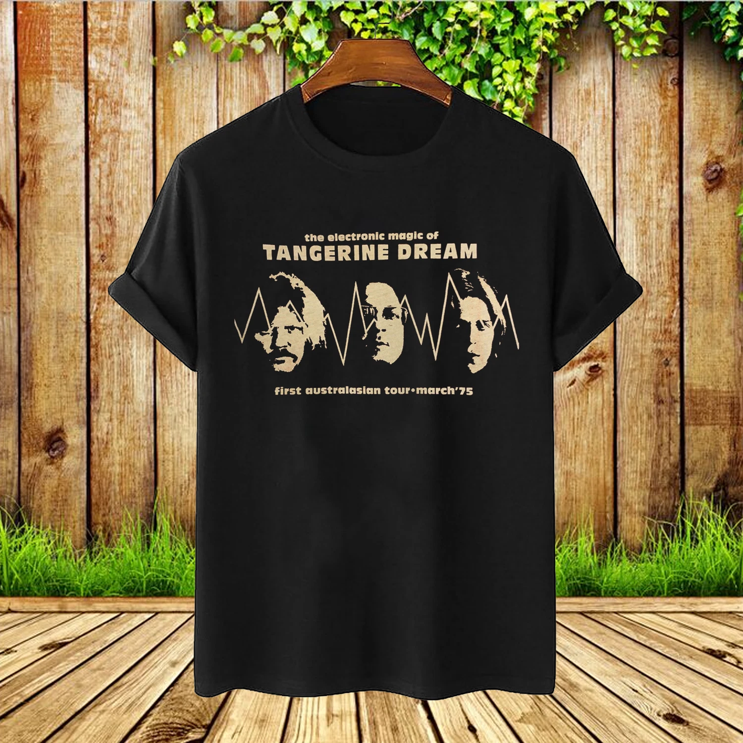 CLASSIC Tangerine Dream Australian Tour '75 Tangerine Dream Black All ...