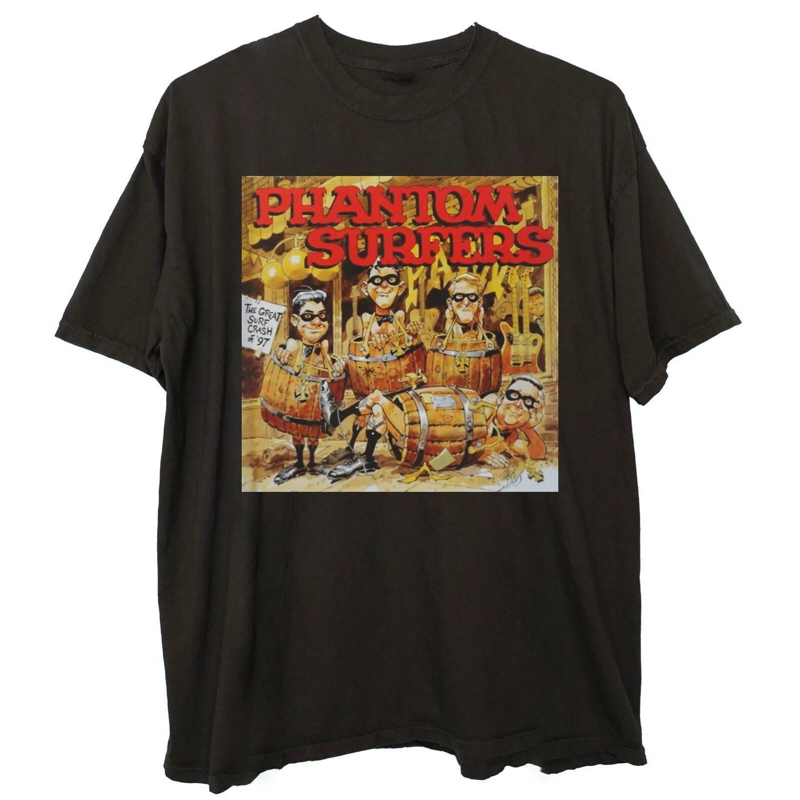 CLASSIC The Phantom Surfers The Great Surf Crash Of '97 Tee Unisex ...