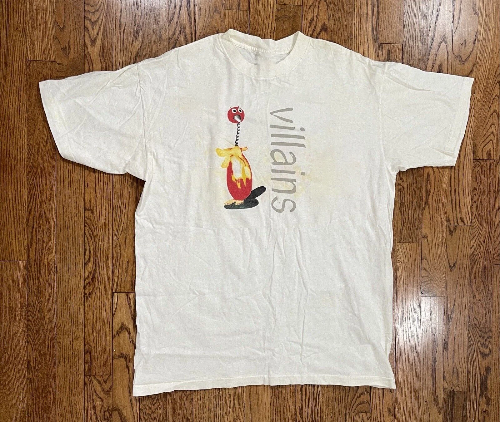 CLASSIC The Verve Pipe Villains White Tour Album Short Cotton Unisex ...