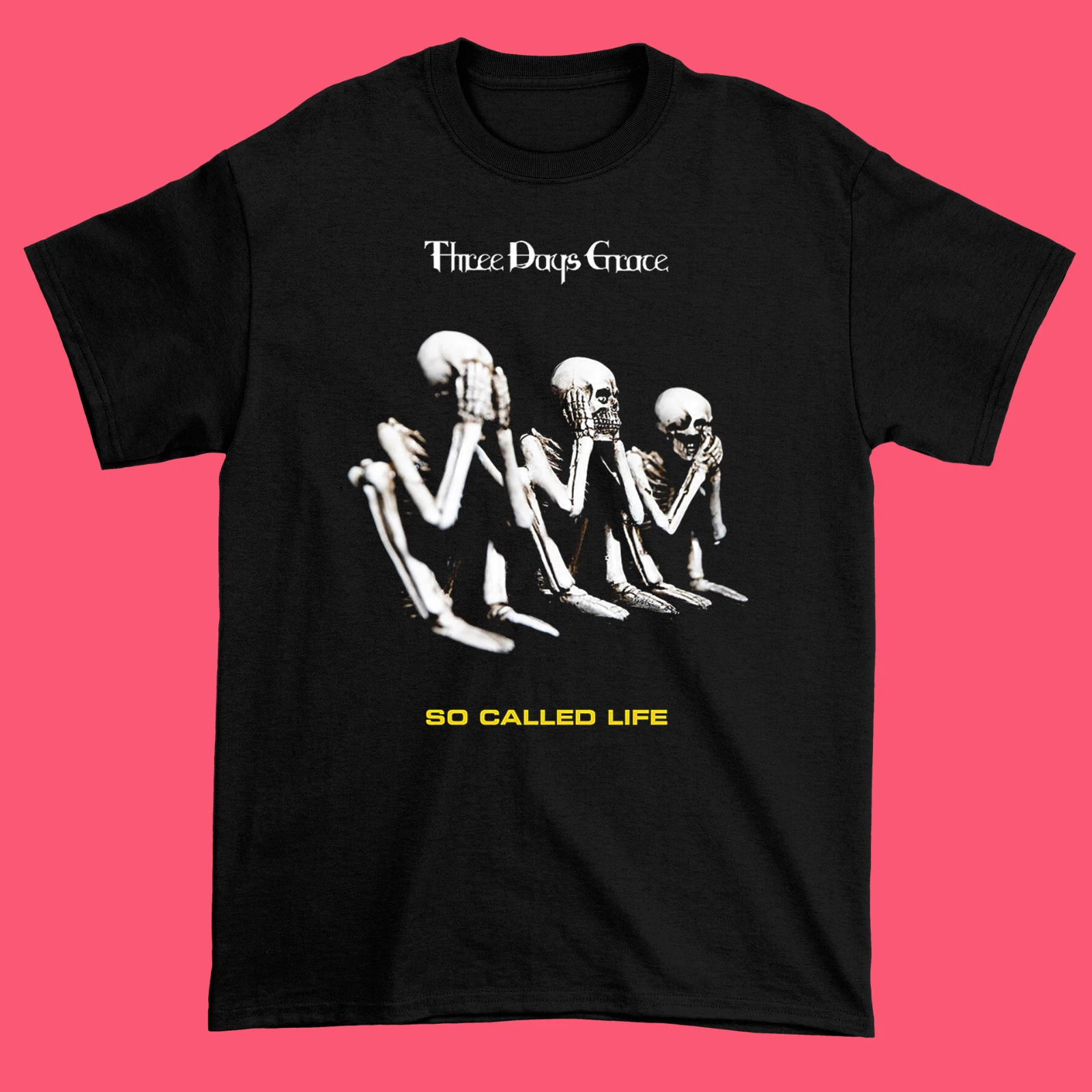 CLASSIC Three Days Grace So Called Life Cotton All Size Black Unisex ...