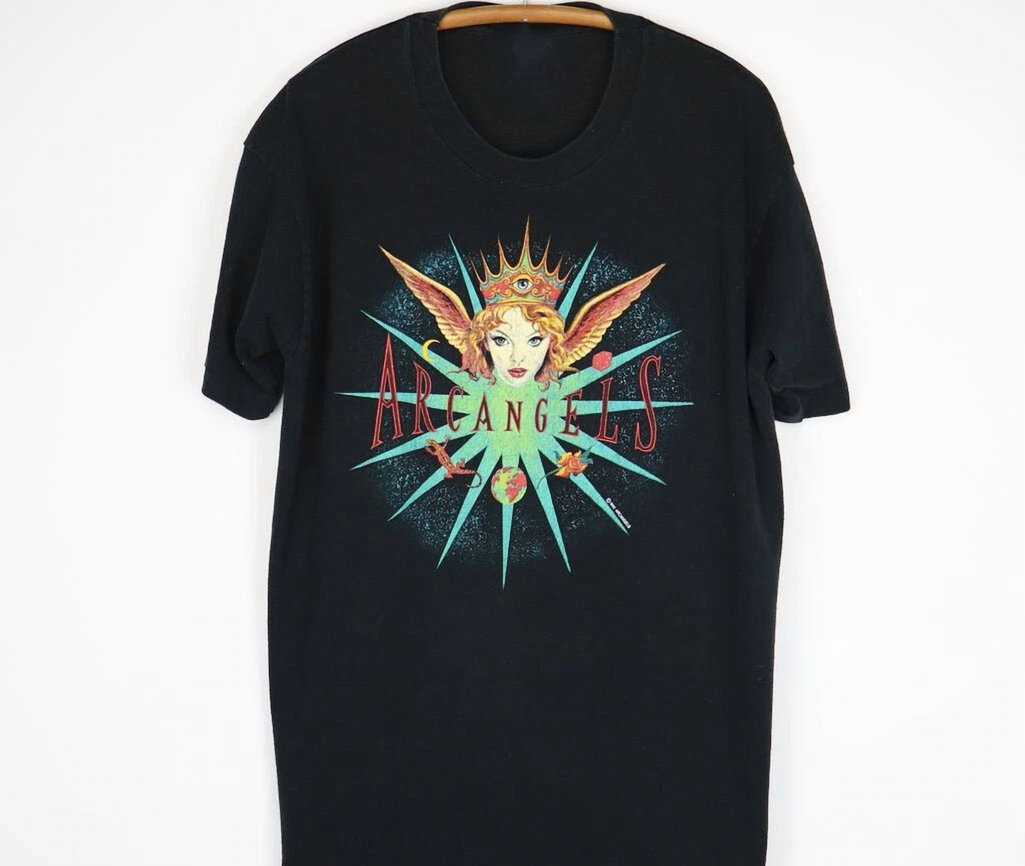 CLASSIC Vintage Arc Angels Band Shirt 1992 Short Sleeve Black All Size ...