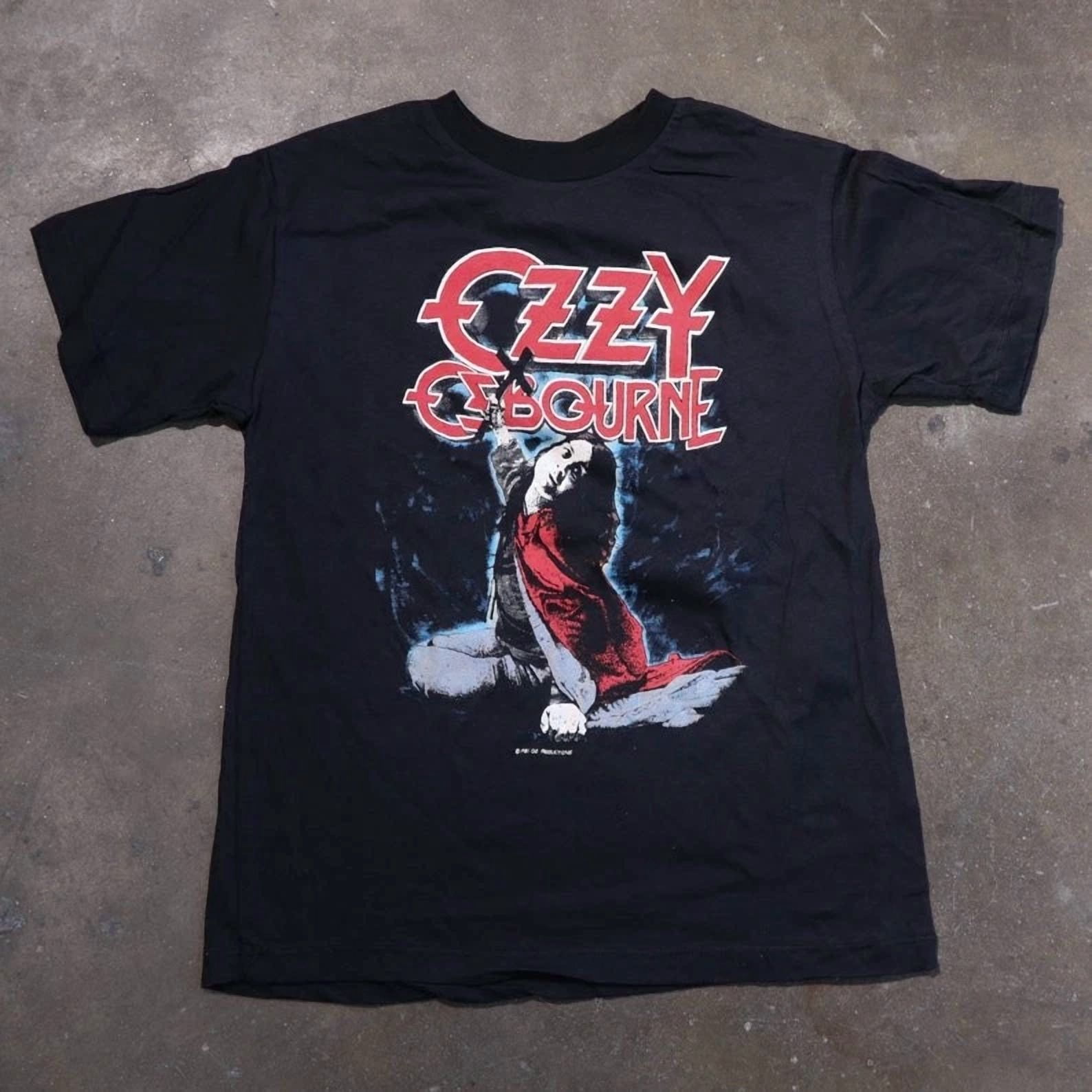 CLASSIC Vintage Ozzy Osbourne Blizzard Of Ozz Concert T-Shirt, 80S Metal Rock Legend Tee ...