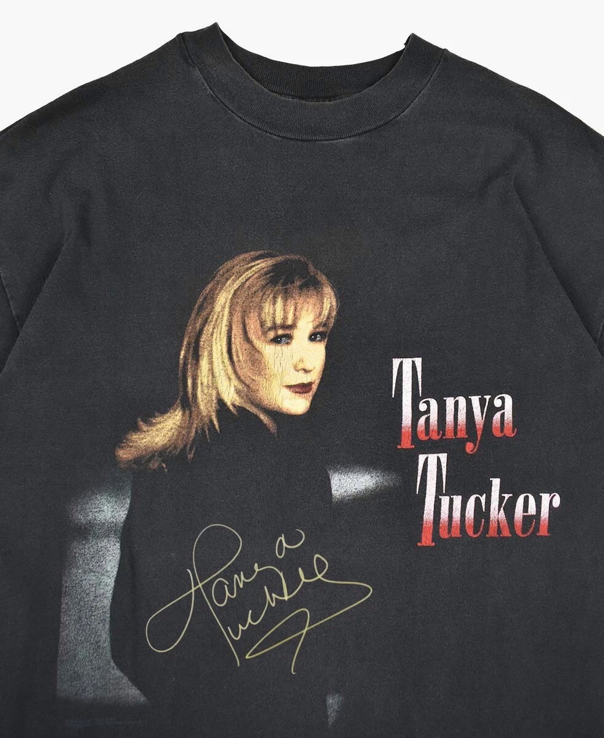 CLASSIC Vintage Tanya Tucker Gift For Fans Cotton Black S-234XL Unisex ...