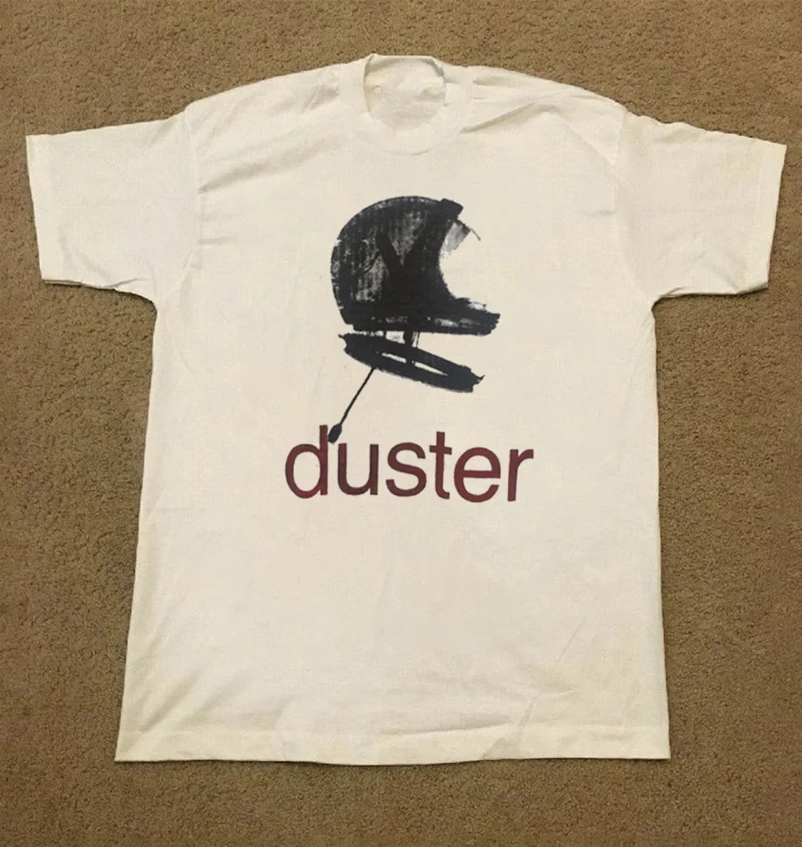 CLASSIC Vtg Duster Band Tour Heavy Cotton White T Shirt For Men S-5XL ...