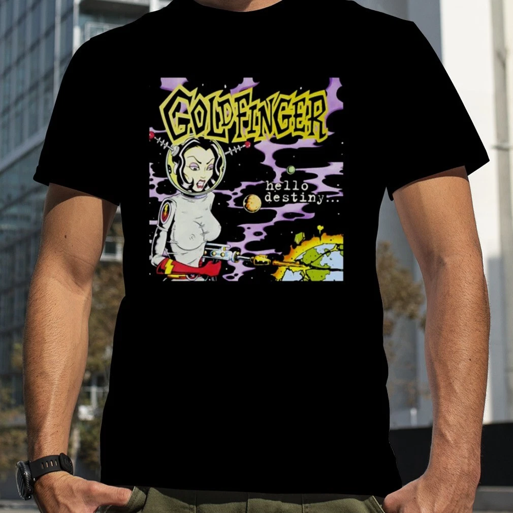 CLASSIC Vtg Goldfinger Band Punk Rock Band Cotton Black T Shirt All ...