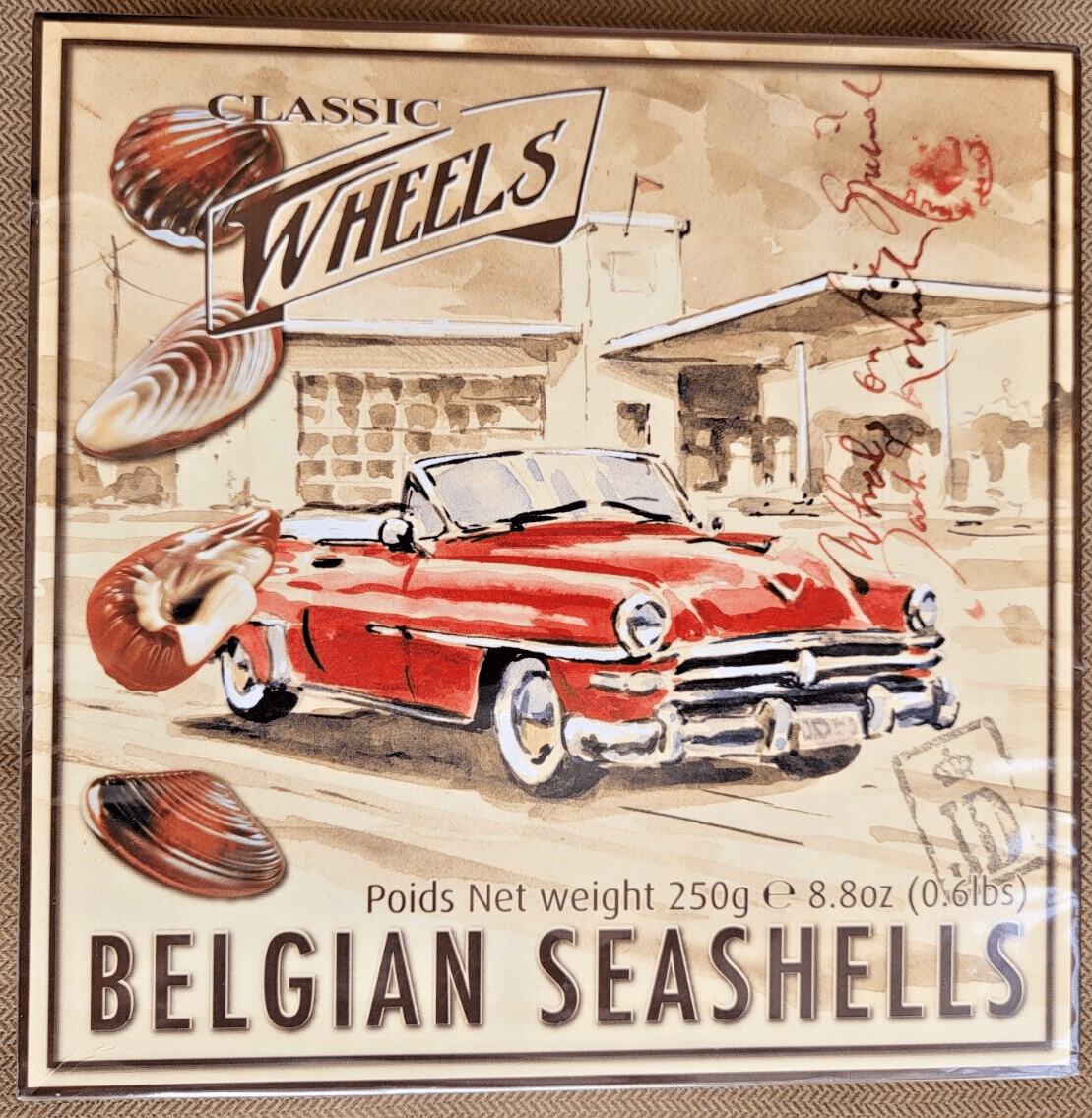 CLASSIC WHEELS BELGIAN SEASHELLS - Walmart.com