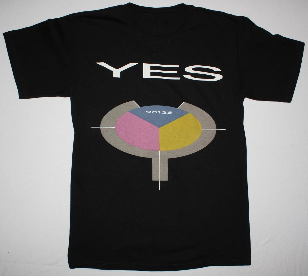 CLASSIC YES 90125 WORLD TOUR Heavy Cotton Black All Size Shirt For Men ...