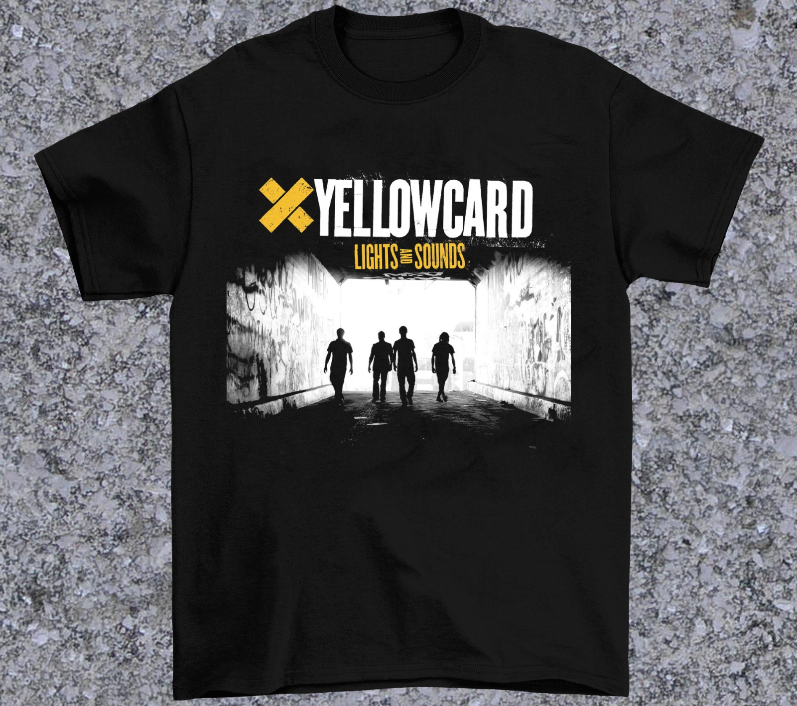 CLASSIC Yellowcard - Lights And Sounds Gift For Fan Black All Size ...