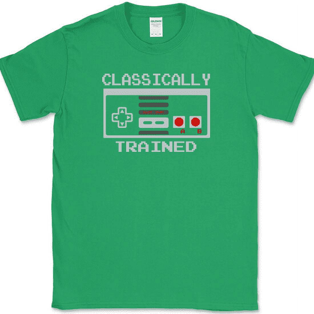 CLASSICALLY TRAINED T-Shirt Funny Video Gaming Gamer Graphic Tee ...