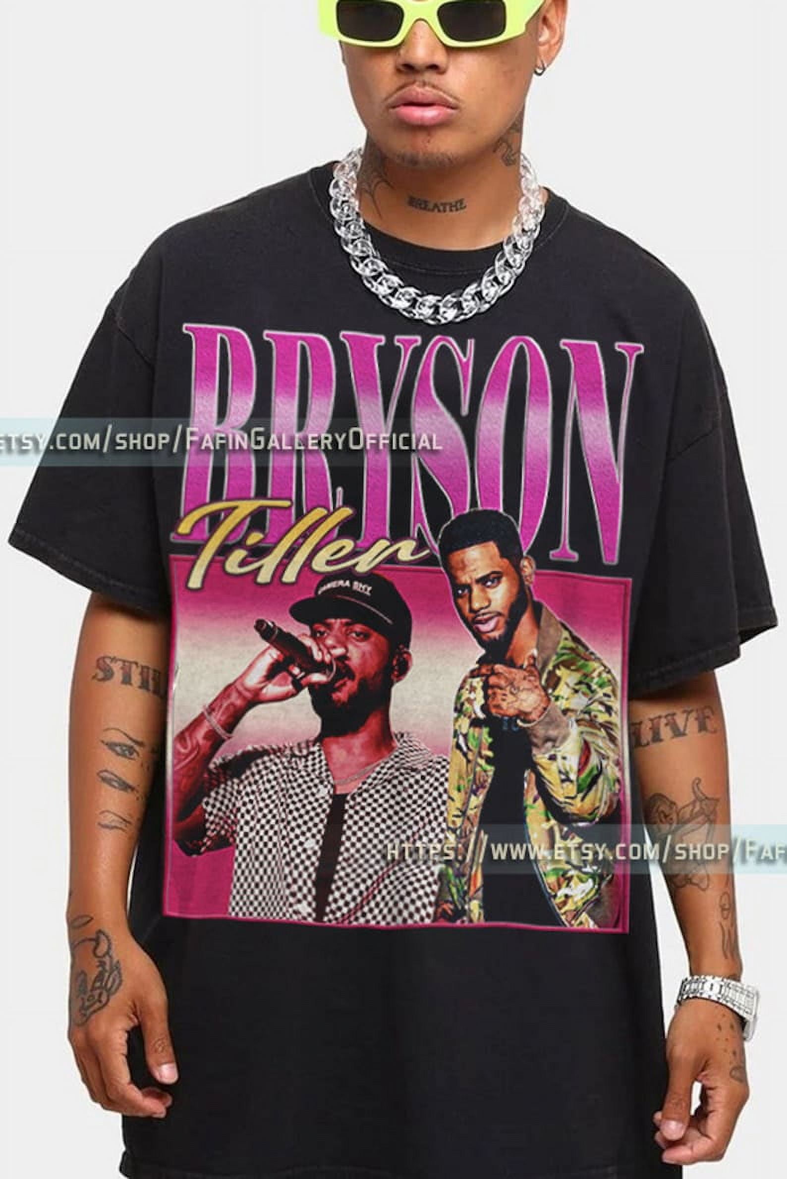 CLASSICS BRYSON TILLER Unisex Vintage 90s Style Retro Shirt | Rap Hip ...