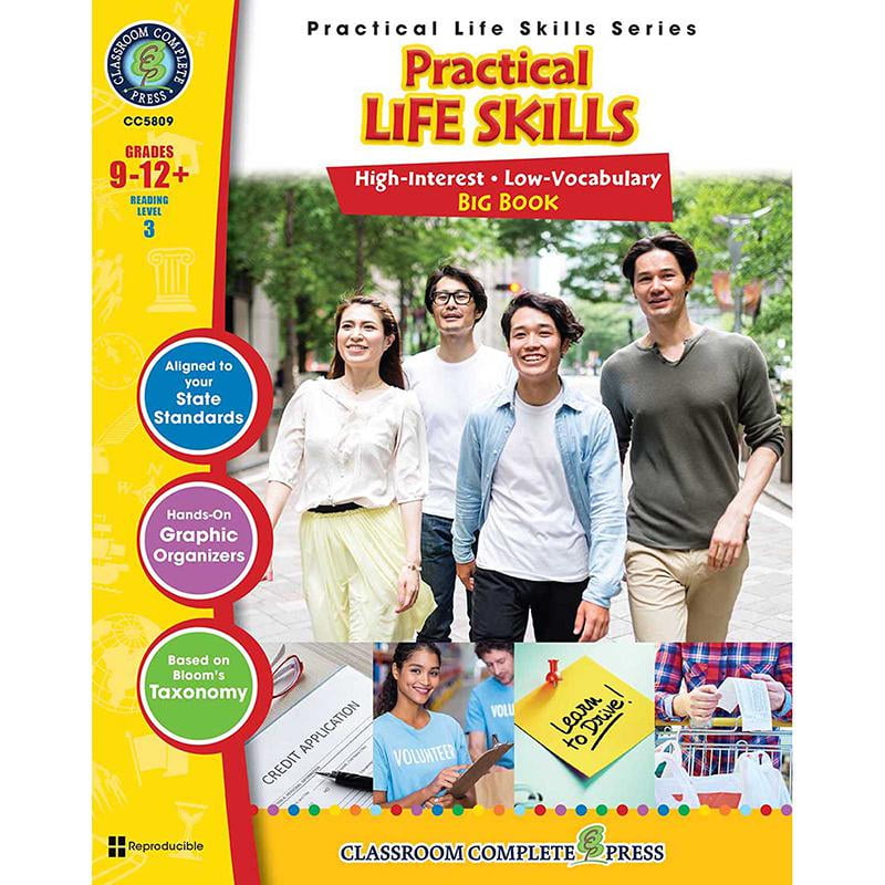 CLASSROOM COMPLETE PRESS Practical Life Skills Big Book, Grade 9-12 ...