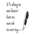 CLASSROOM - It's Ok To Know But Its Not Ok - Vinyl Adhesive ...