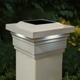 Classy Caps Slo75 Majestic 7" Wide Led Solar Post Cap Light That Fits 5 ...