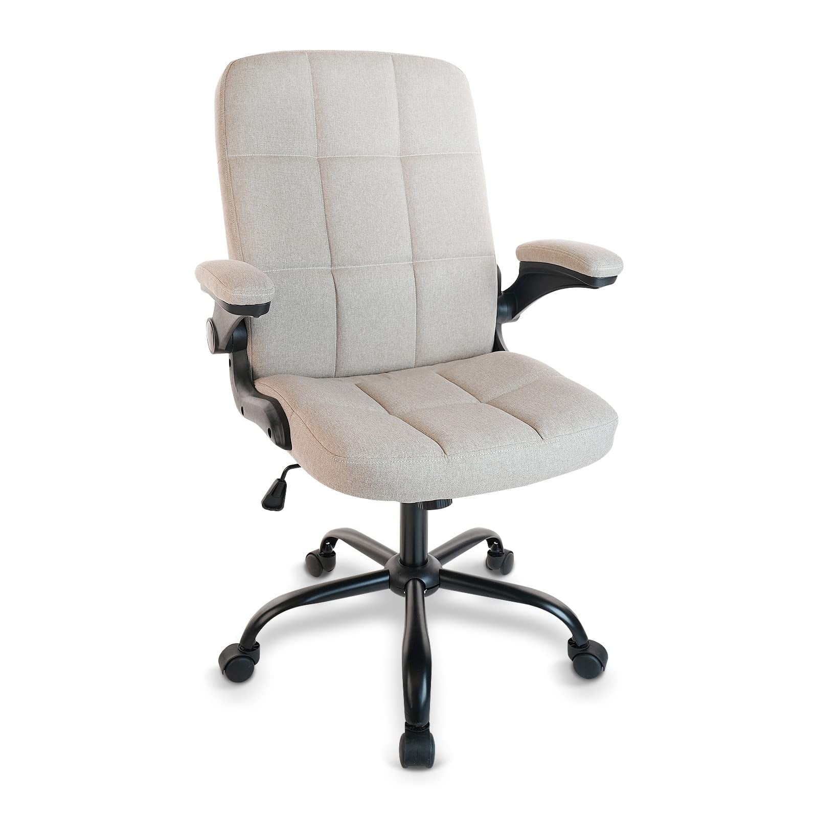 CLATINA Fabric Office Chair Comfortable Executive Chair Swivel Fabric ...