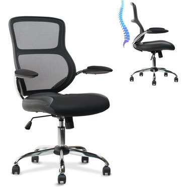 Executive High Back Leather Task office Chair - Walmart.com