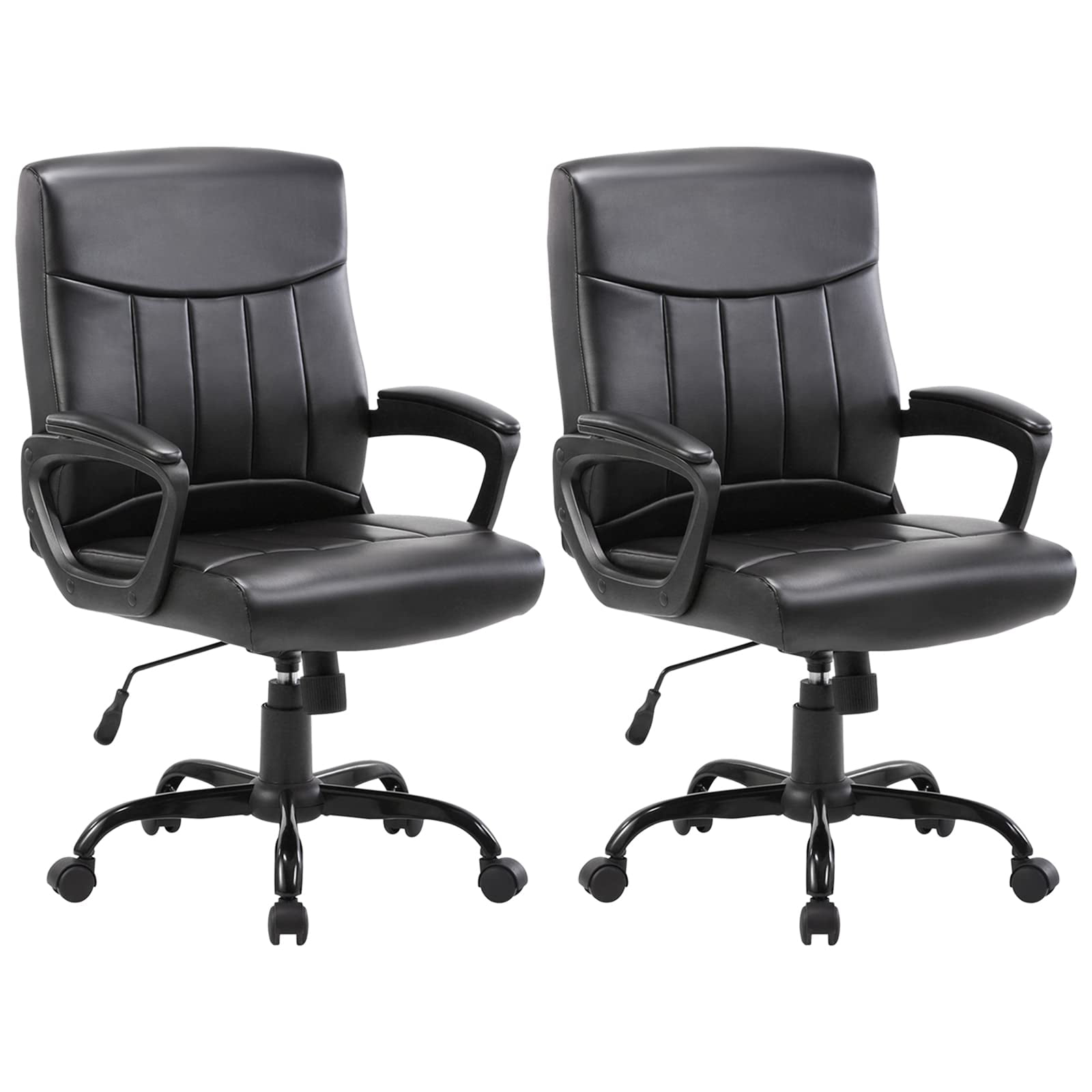 Free Shipping! CLATINA Office Computer Desk Chair Executive Mid Back ...