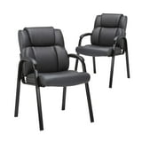 basyx VL303 Series Nesting Arm Chair, Black/Black - Walmart.com